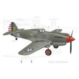 Curtiss P-40B Tomahawk