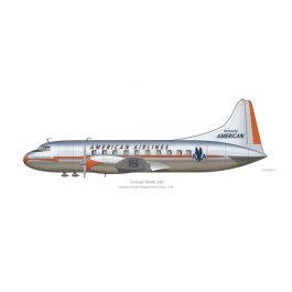 Convair 240 American Airlines