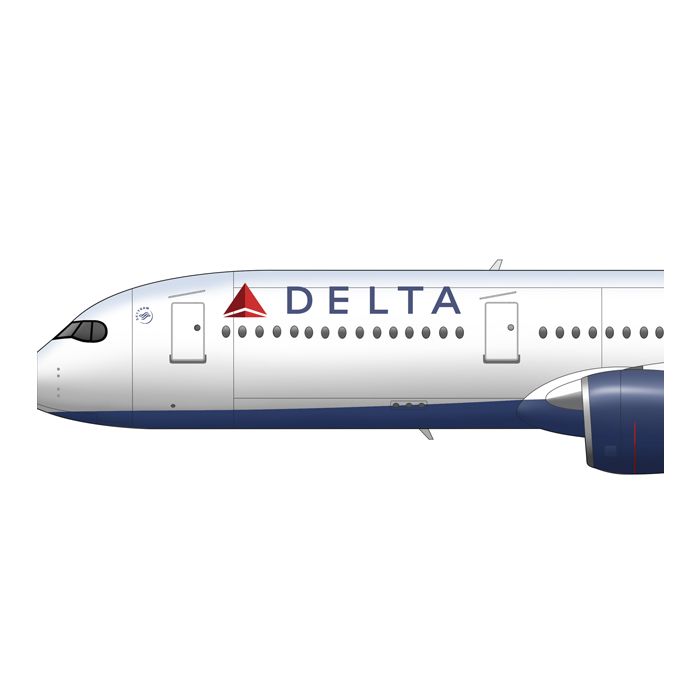 Delta Airlines A350